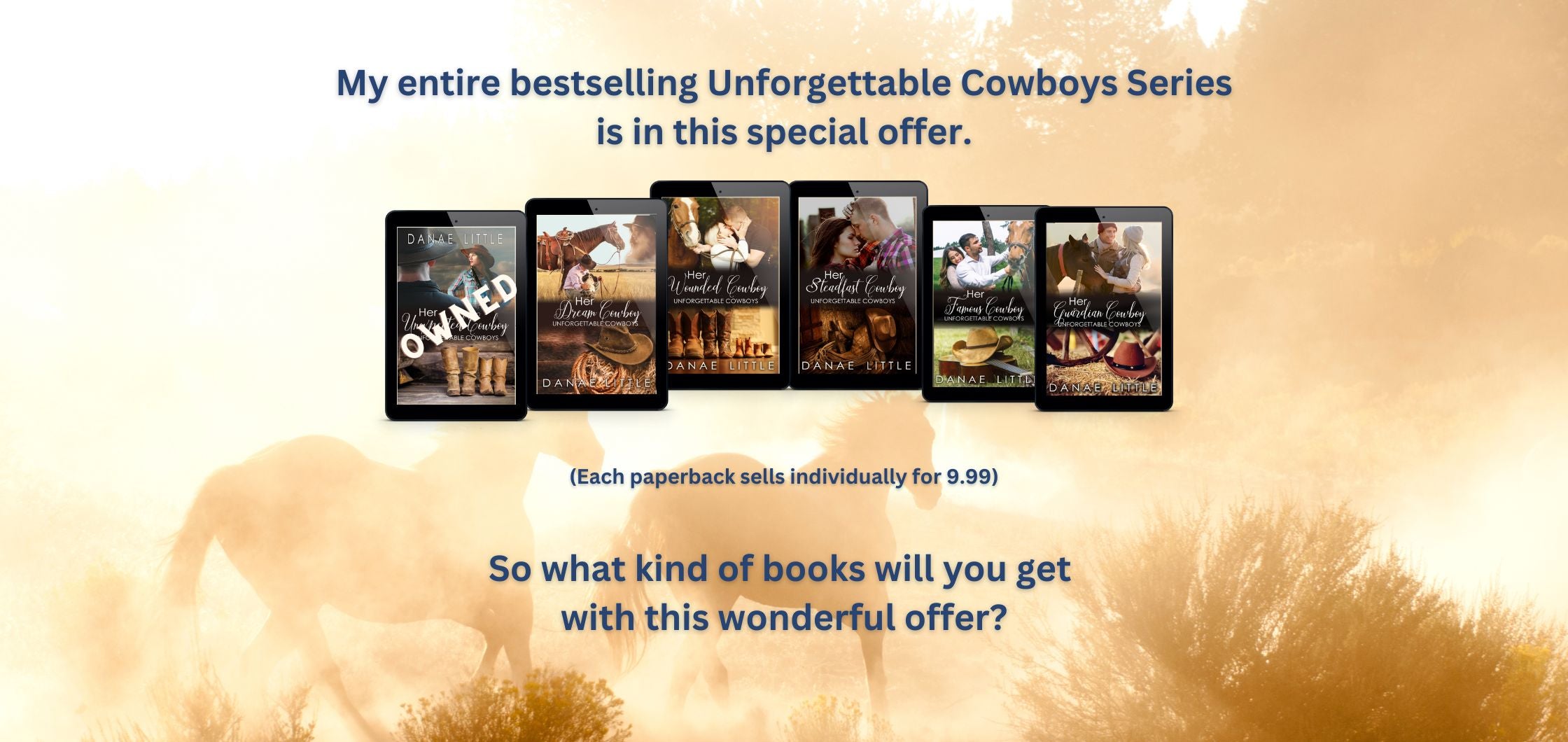 The Complete Unforgettable Cowboys series – Little Publishing Books